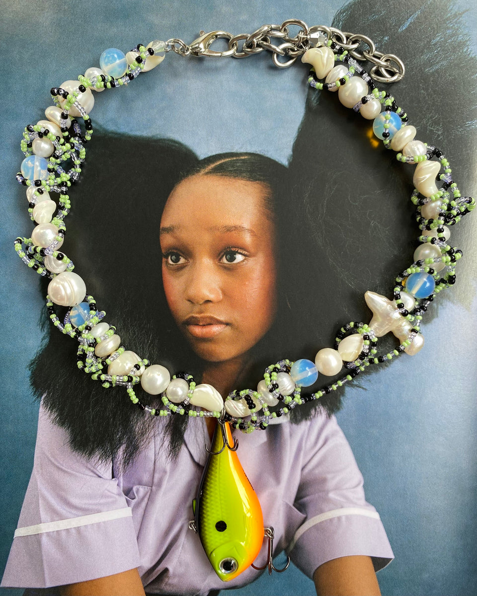 ray of sunshine fishing necklace – Venus Snot